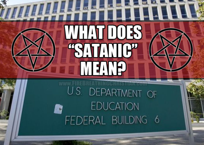 What does “satanic” mean, and why do we not seem to know? – Fire ...